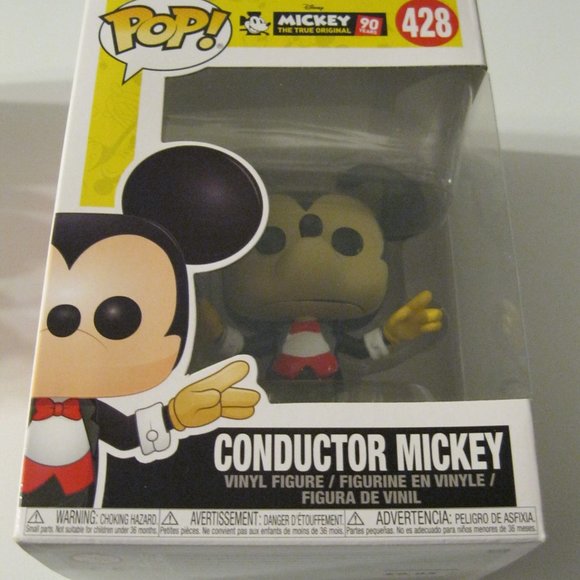Disney | Toys | Conductor Mickey Funko Pop Nib | Poshmark